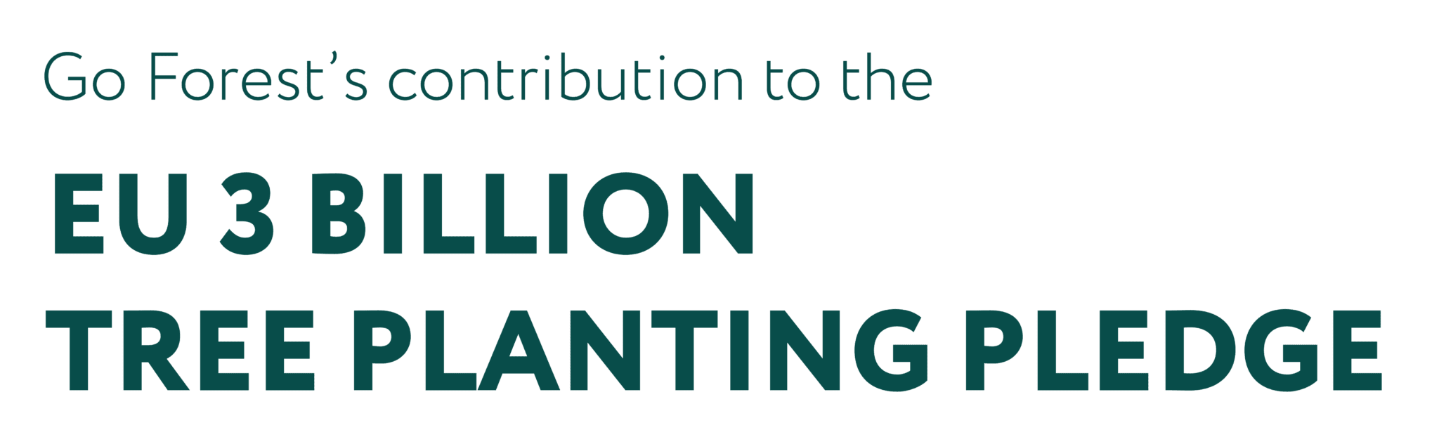 Go Forest - Planting trees with impact - Go Forest